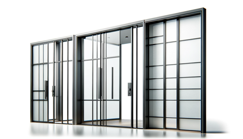 Synchronised Sliding Door - Solutions for Home and Office