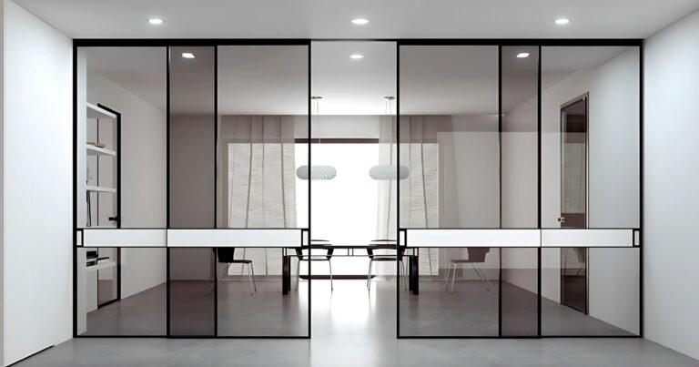 Synchronised Sliding Door - Solutions for Home and Office